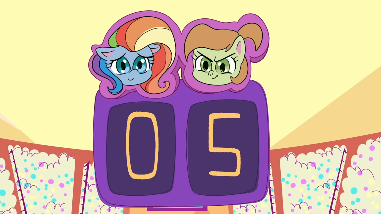 #2646042 - safe, screencap, clover swirl, fluttershy, pony, flutterdash ...