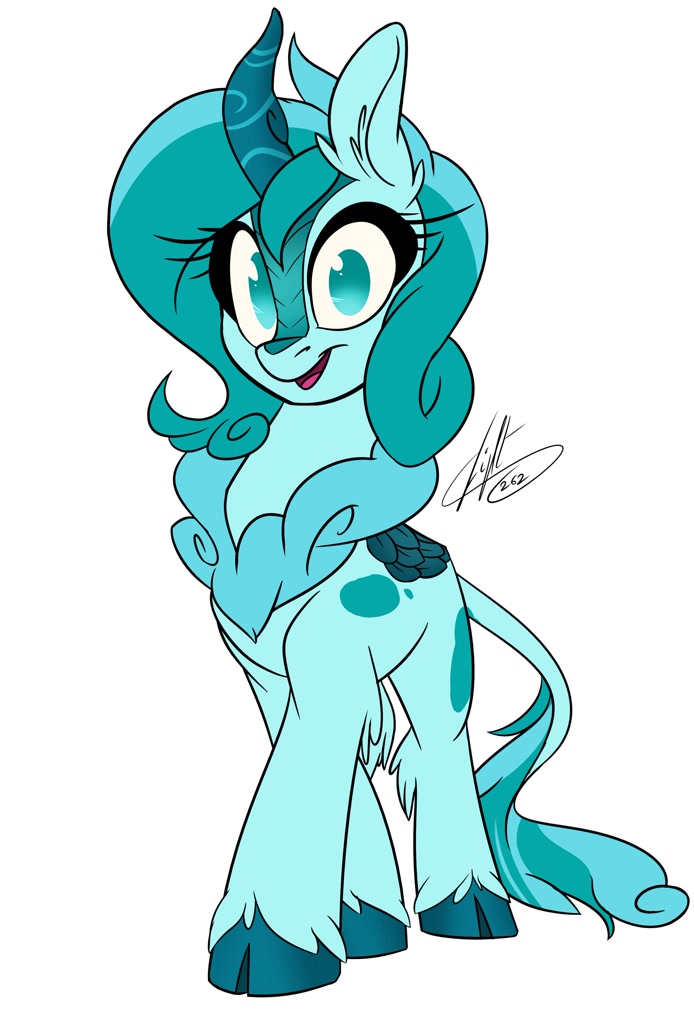 #2628451 - safe, artist:light262, oc, oc only, kirin, art trade, high res, kirin oc, looking at ...