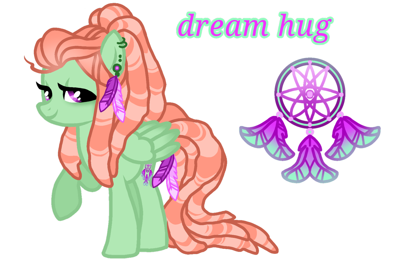 #2629895 - safe, artist:jvartes6112, oc, oc only, oc:dream hug, pegasus ...