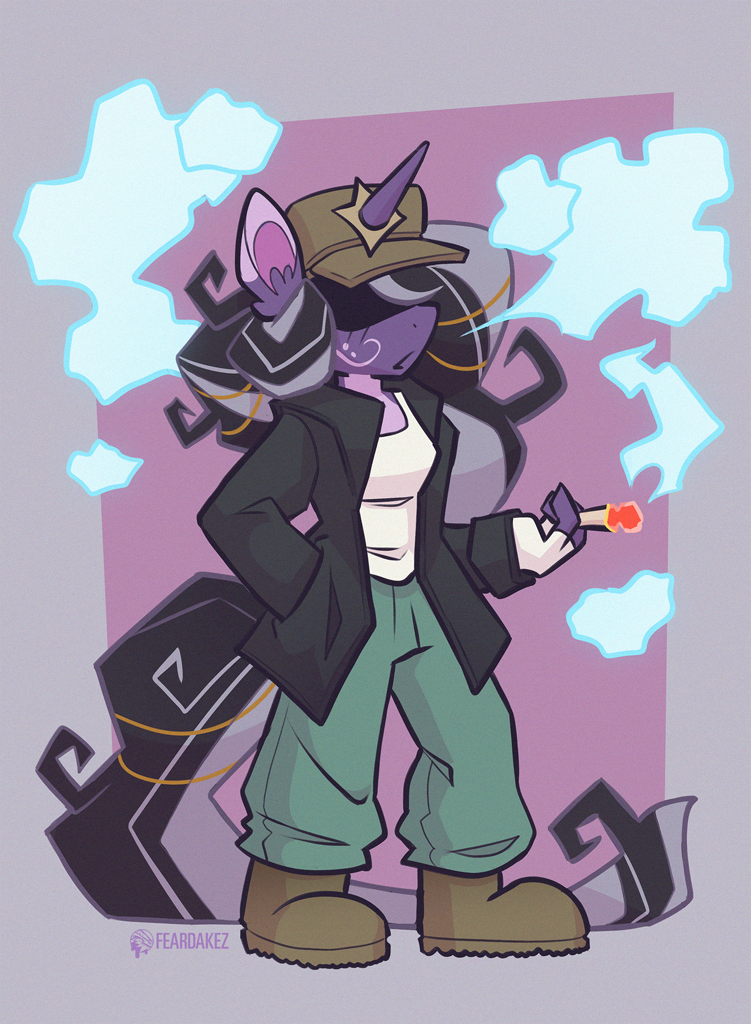 #2630838 - safe, artist:kez, oc, oc only, oc:rivibaes, unicorn, anthro ...