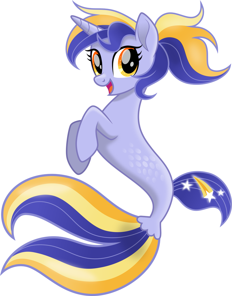 #2653775 - safe, artist:decprincess, oc, oc only, pony, seapony ...