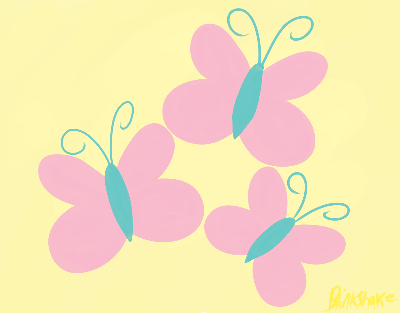 #2654194 - safe, artist:blinkshake, fluttershy, pegasus, pony, g4 ...