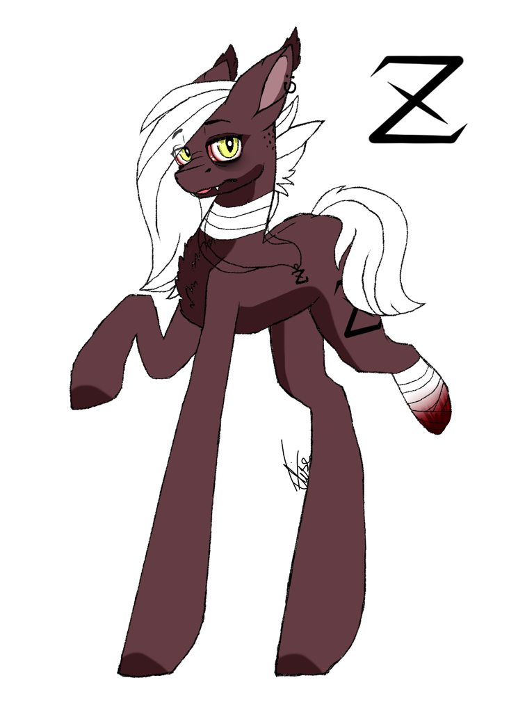 #2656626 - safe, artist:inspiredpixels, oc, oc only, pony, amputee ...