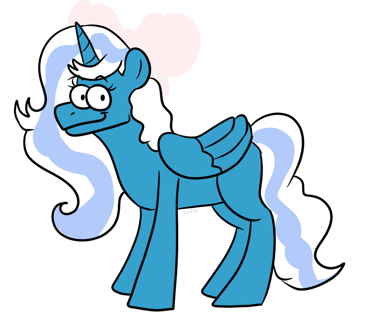 #2660792 - safe, artist:small-buck, oc, oc:fleurbelle, alicorn, pony ...