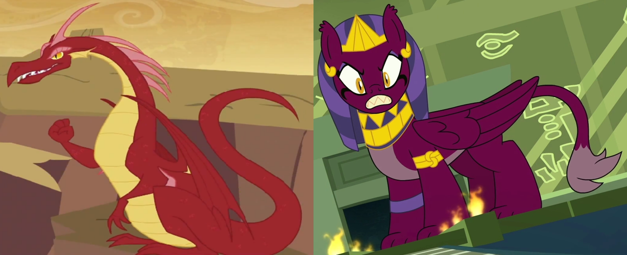 #2663321 - safe, edit, edited screencap, screencap, basil, the sphinx ...