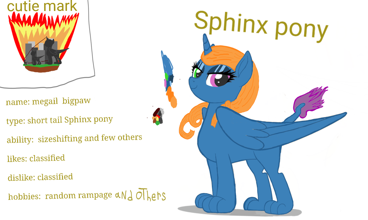 #2664097 - suggestive, artist:calebtyink, oc, oc:megail bigpaw, sphinx ...