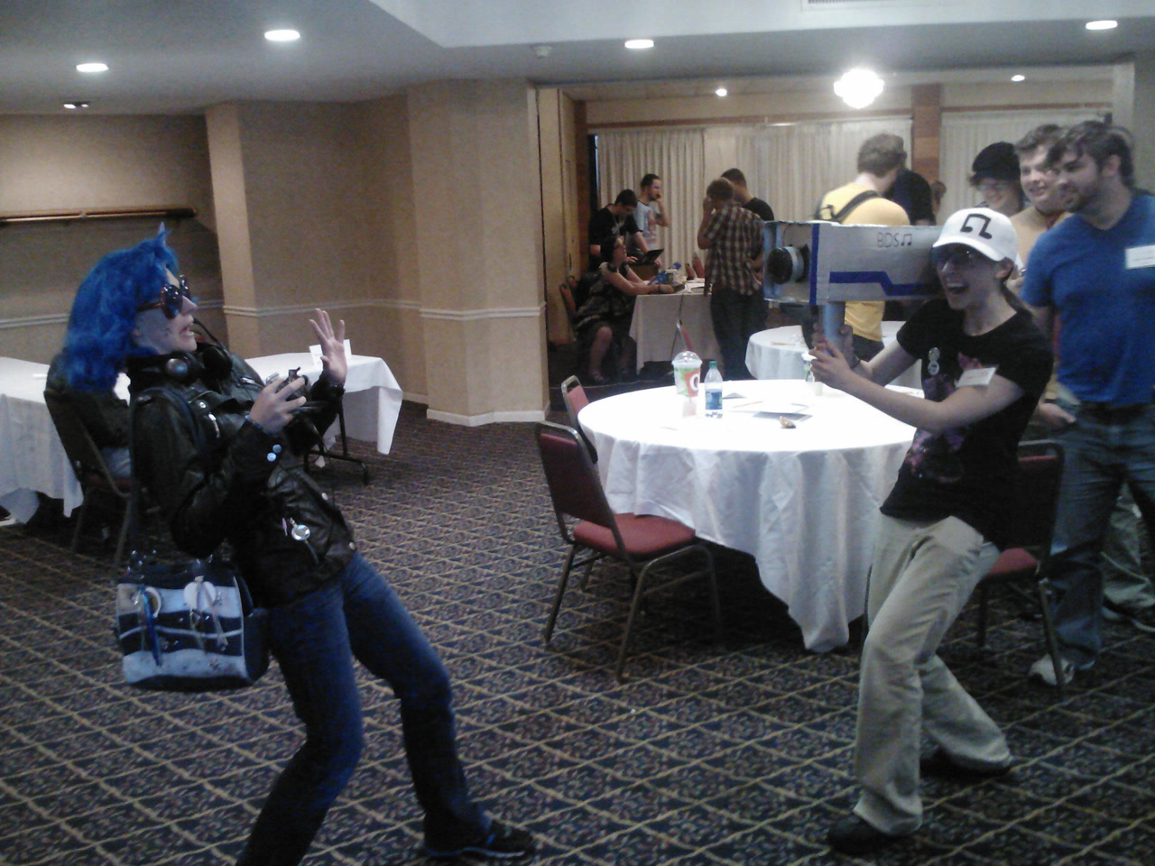 #2664148 - safe, artist:flyinganimewolf, artist:nowacking, dj pon-3 ...