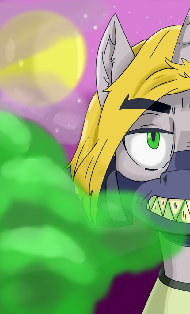 #2665495 - safe, artist:xasslash, oc, oc only, oc:kaustic, pony ...