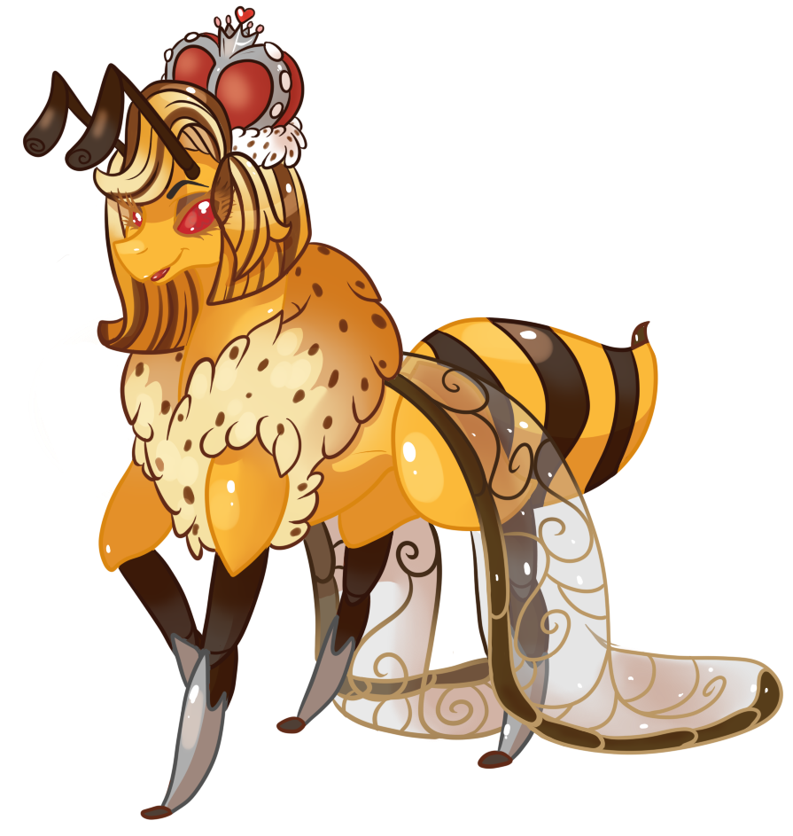 #2667202 - safe, artist:bunnybun-chan, oc, oc only, bee pony, original ...