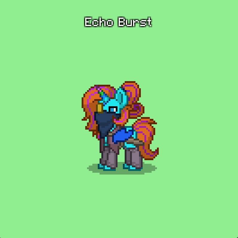 #2667876 - safe, oc, bat pony, pony, pony town, bat pony oc, eyepatch ...