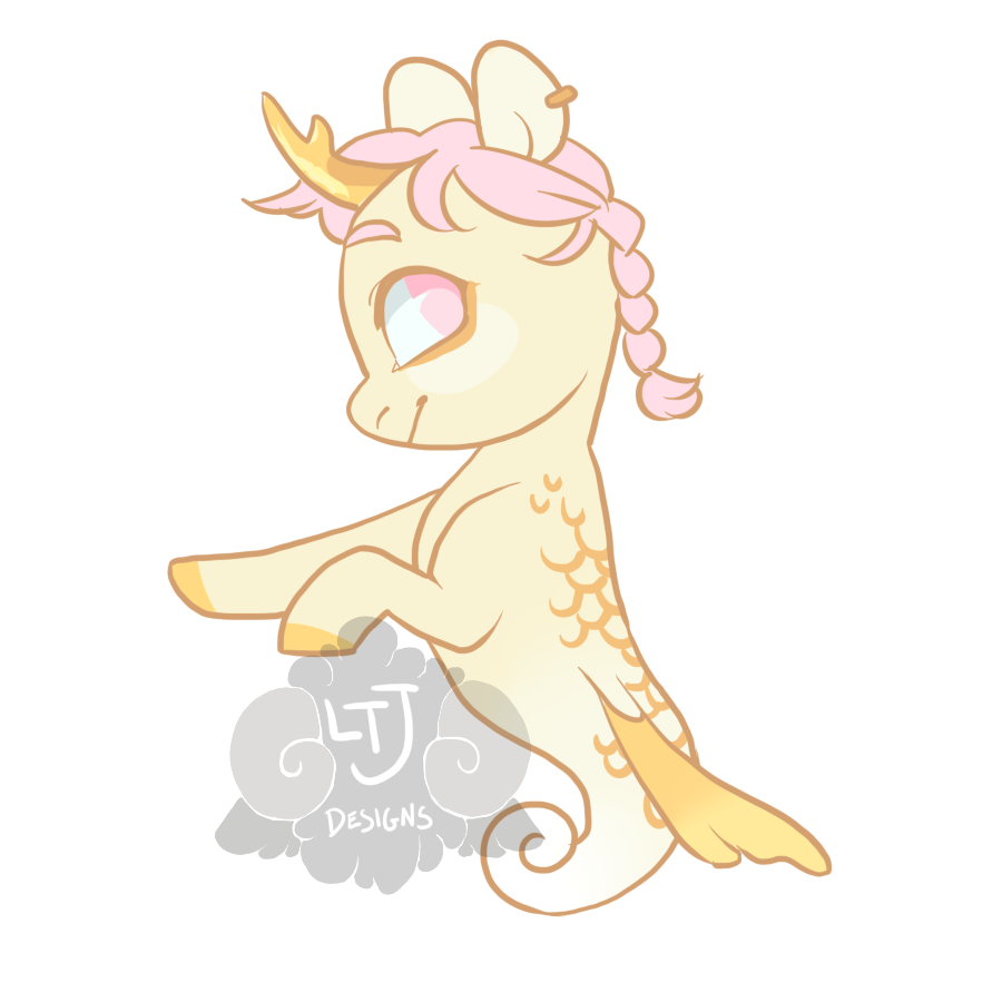#2649769 - safe, artist:lavvythejackalope, oc, oc only, sea pony, braid ...