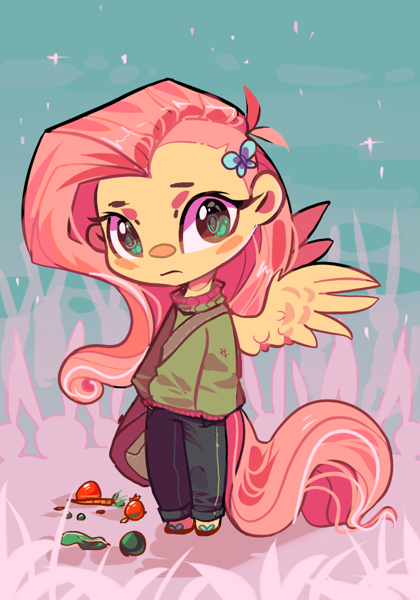 Fluttershy Human Chibi