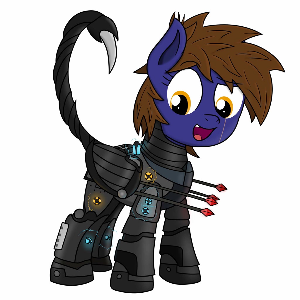 #2651478 - safe, artist:memeancholy, oc, oc:dauntless, pegasus, fallout ...