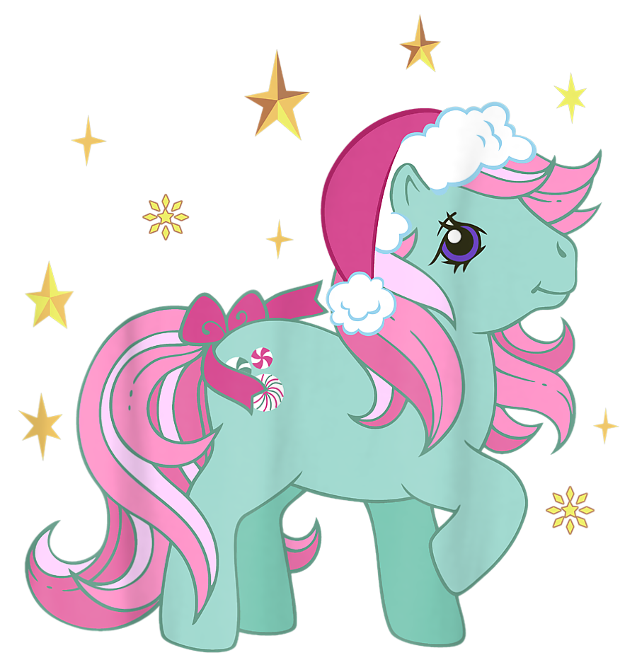 #2674660 - safe, minty, earth pony, pony, g1, g3, official, christmas ...