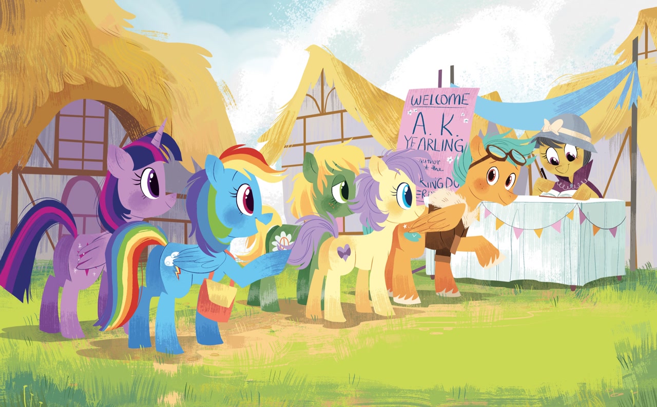 #2674936 - safe, artist:zoe persico, a.k. yearling, daring do, puddle ...