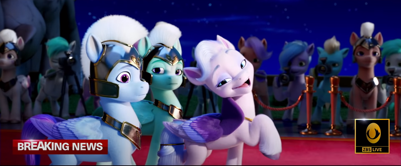 #2676191 - safe, screencap, queen haven, thunder flap, zoom zephyrwing ...