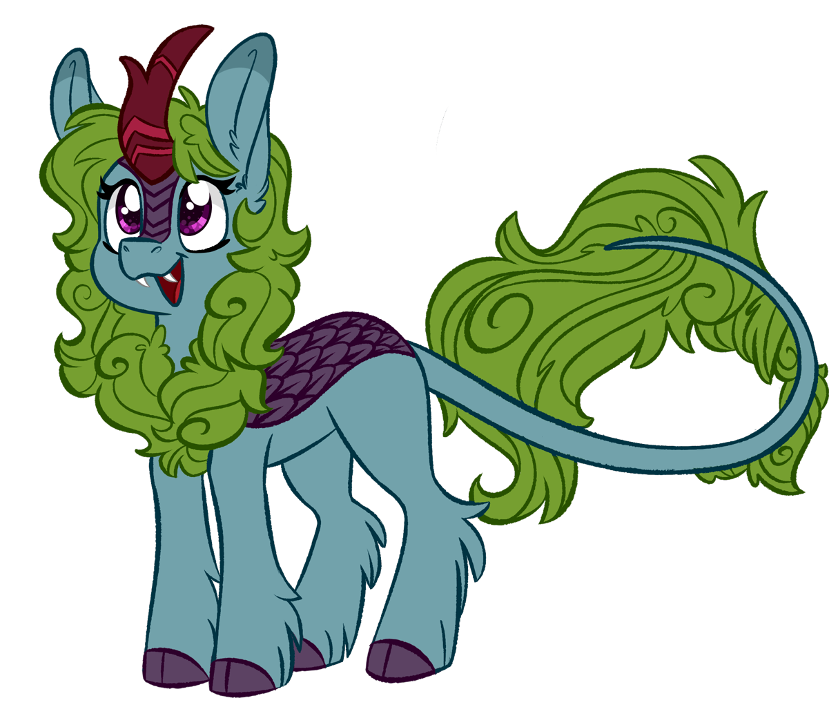 #2677422 - safe, artist:cartoonboyfriends, oc, oc only, kirin, female ...