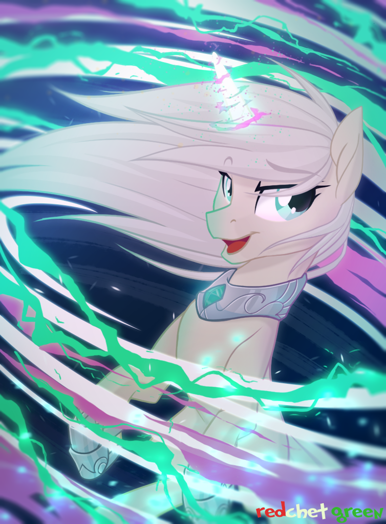 #2680857 - safe, artist:redchetgreen, oc, oc only, pony, unicorn, solo - Derpibooru