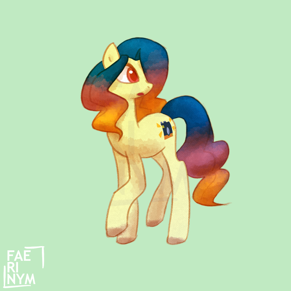 #2684347 - safe, artist:faerinym, oc, oc only, oc:sunset photoshoot ...