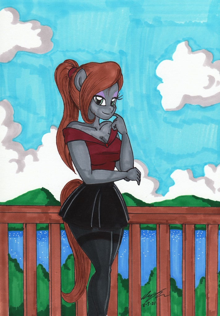2670310 Safe Artist Newyorkx3 Oc Oc Only Oc Casey Anthro