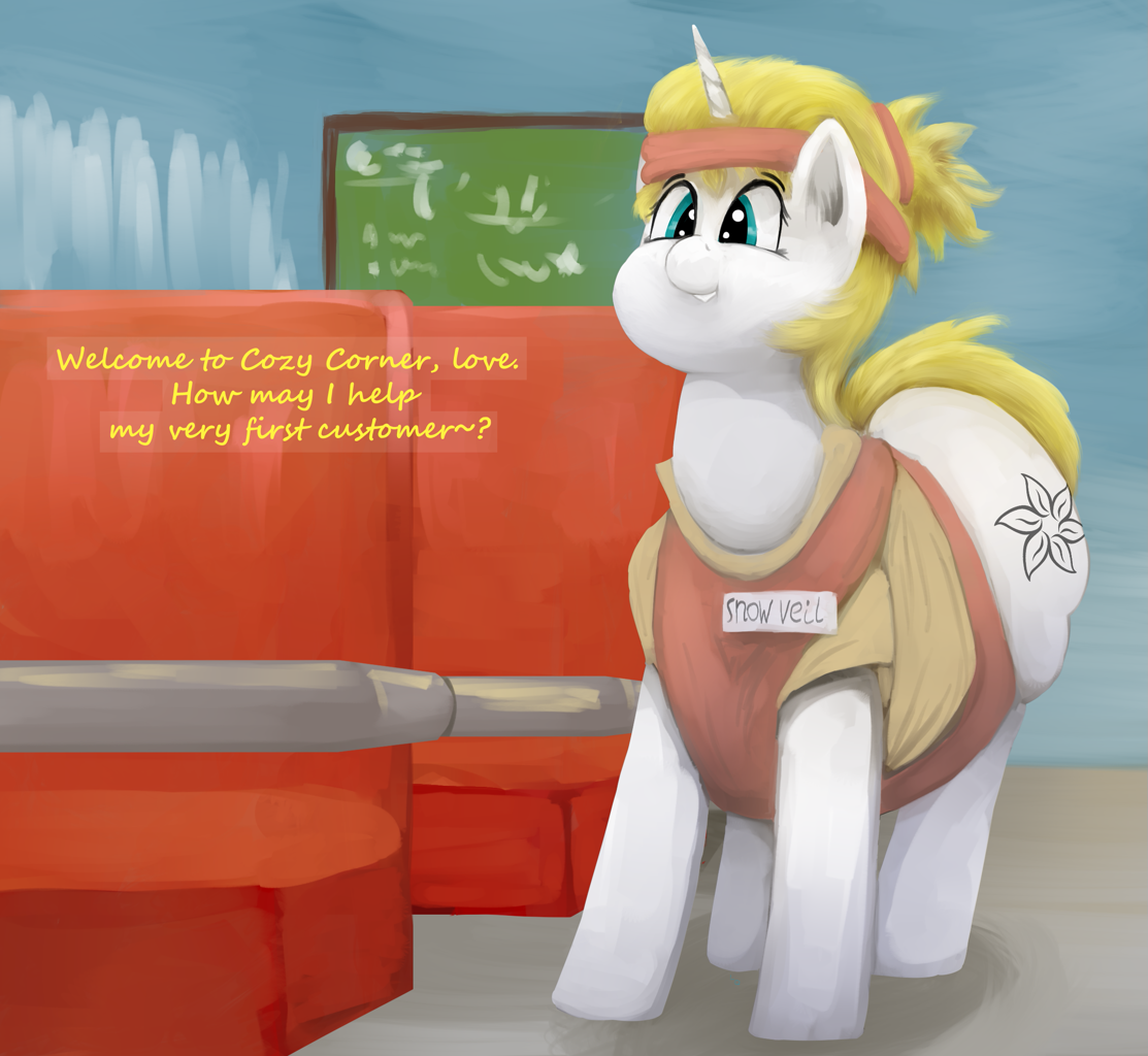 #2670634 - safe, artist:lupin quill, oc, oc:snow veil, pony, unicorn ...