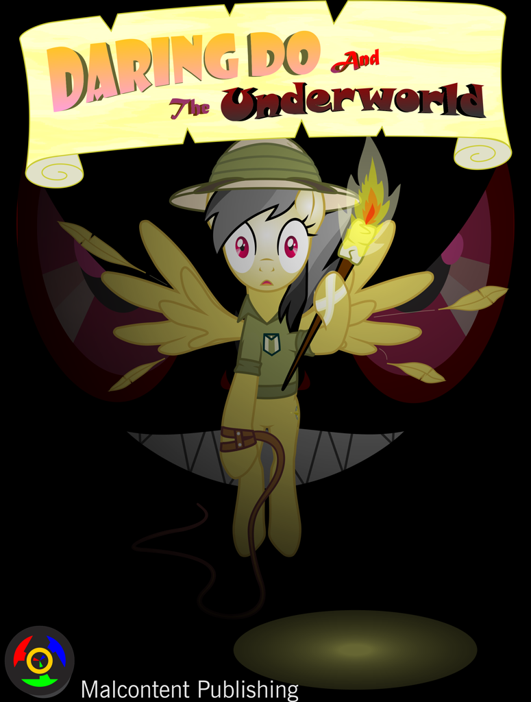 #2673261 - safe, artist:kyoshyu, daring do, pony, book, book cover ...