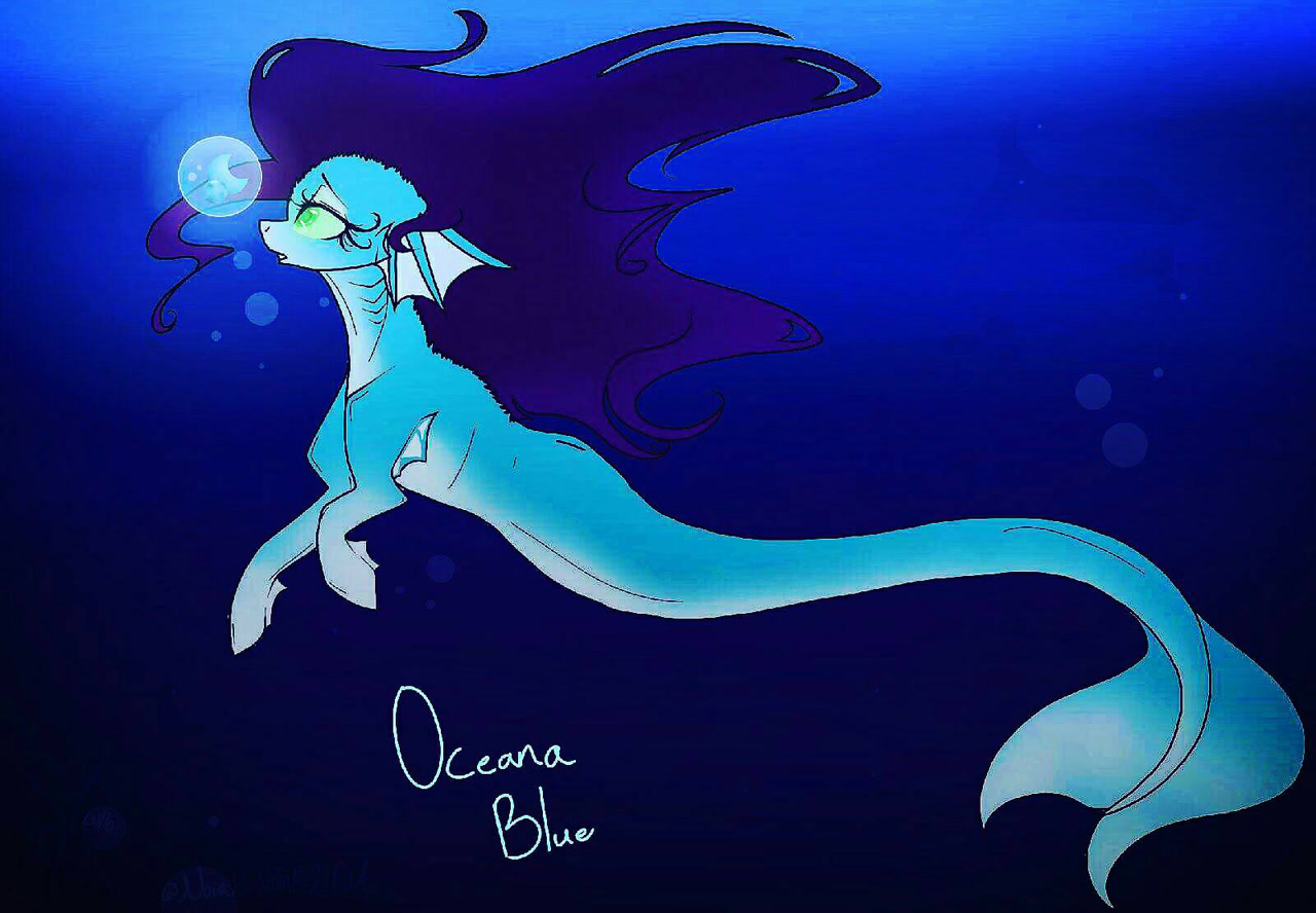 #2674073 - safe, artist:novanightink1, oc, oc only, merpony, seapony ...