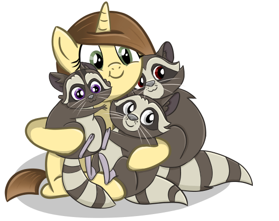 #2674375 - safe, artist:sundust, oc, oc only, oc:sundust, pony, raccoon ...