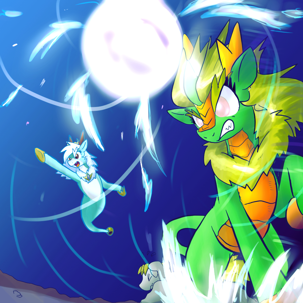 #2697546 - safe, artist:kushina13, oc, oc:kirin chan, kirin, angry ...