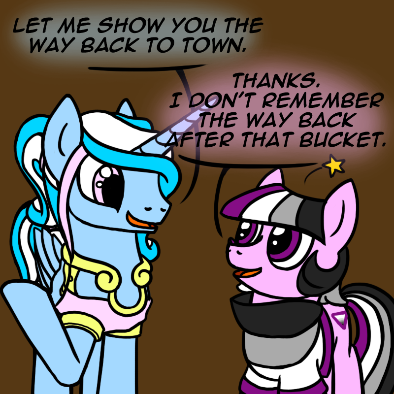 #2701993 - safe, artist:thedragenda, oc, oc only, oc:ace, oc:aurora (thedragenda), earth pony ...