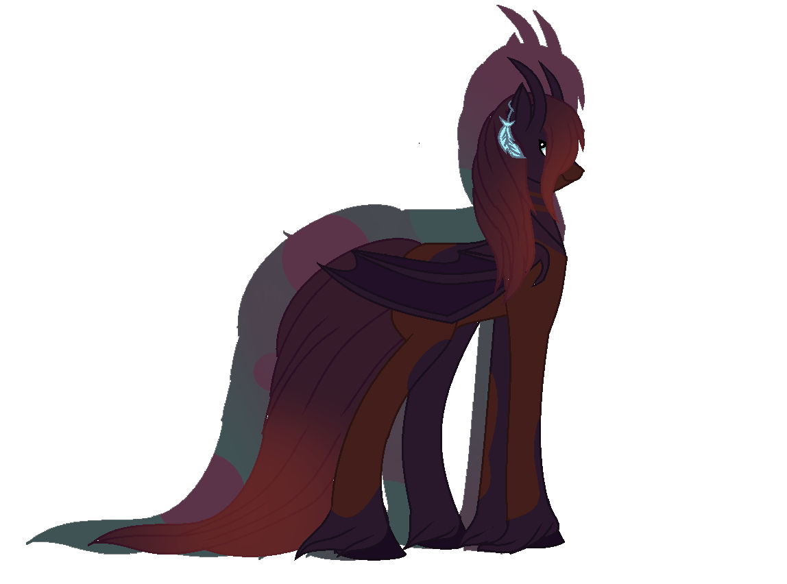 #2691913 - safe, artist:aonairfaol, oc, oc only, demon, demon pony ...