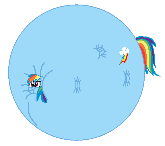 #2692189 - suggestive, artist:theinflater19, rainbow dash, pegasus ...