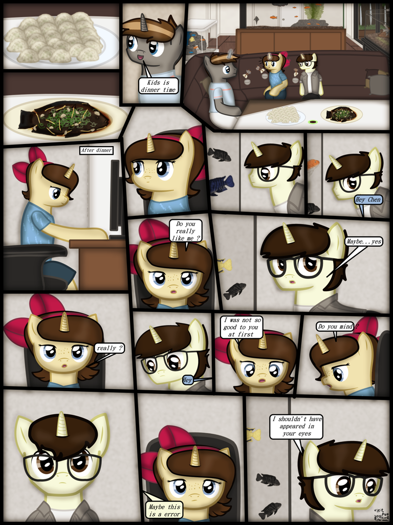 #2705452 - safe, artist:99999999000, oc, oc only, oc:cwe, oc:mar baolin, oc:mar ker, fish, pony ...