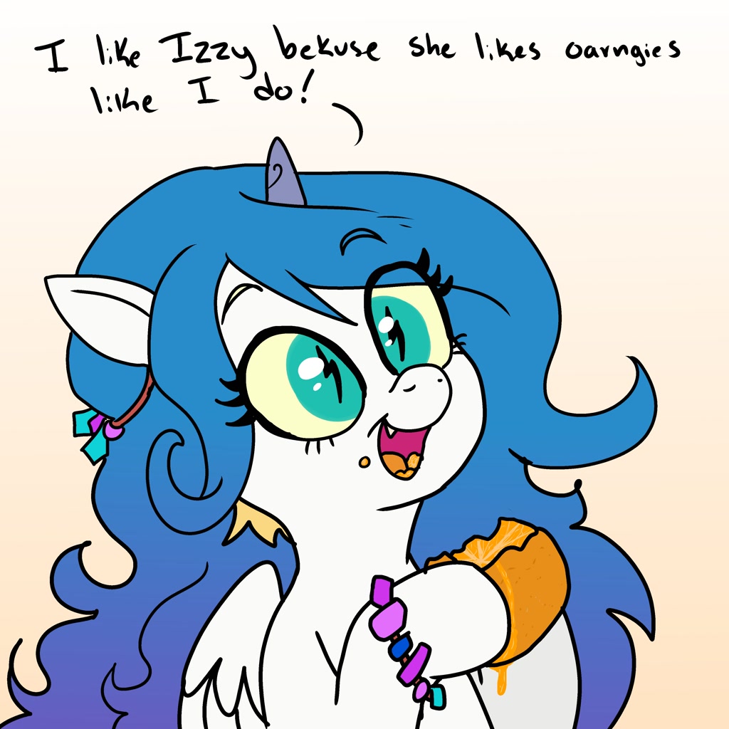 #2711114 - safe, artist:pony quarantine, izzy moonbow, oc, oc only, oc:dyxkrieg, alicorn, pony ...