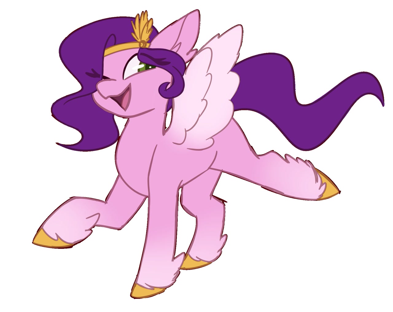 #2693187 - safe, artist:marbledflowers, pipp petals, pegasus, pony, g5 ...