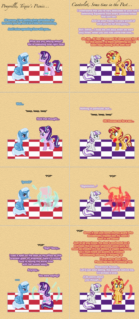 #2693330 - safe, artist:verve, starlight glimmer, sunset shimmer ...