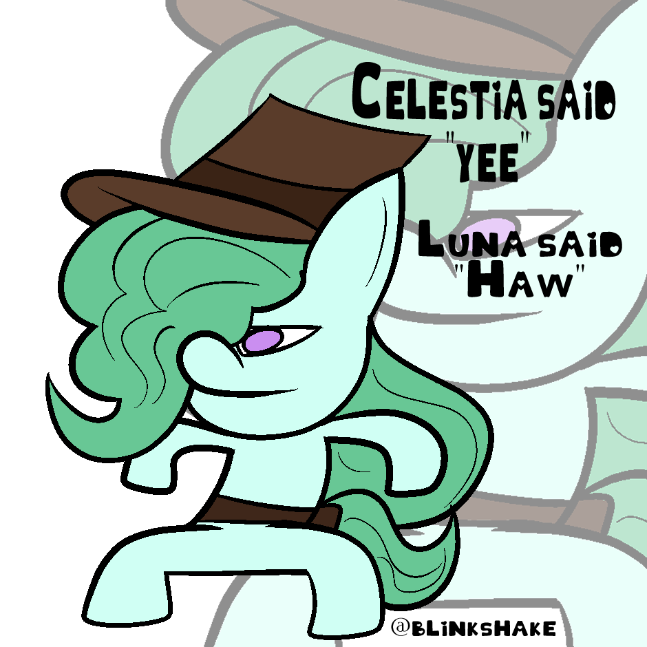 #2696152 - safe, artist:blinkshake, earth pony, pony, hwat in tarnation ...