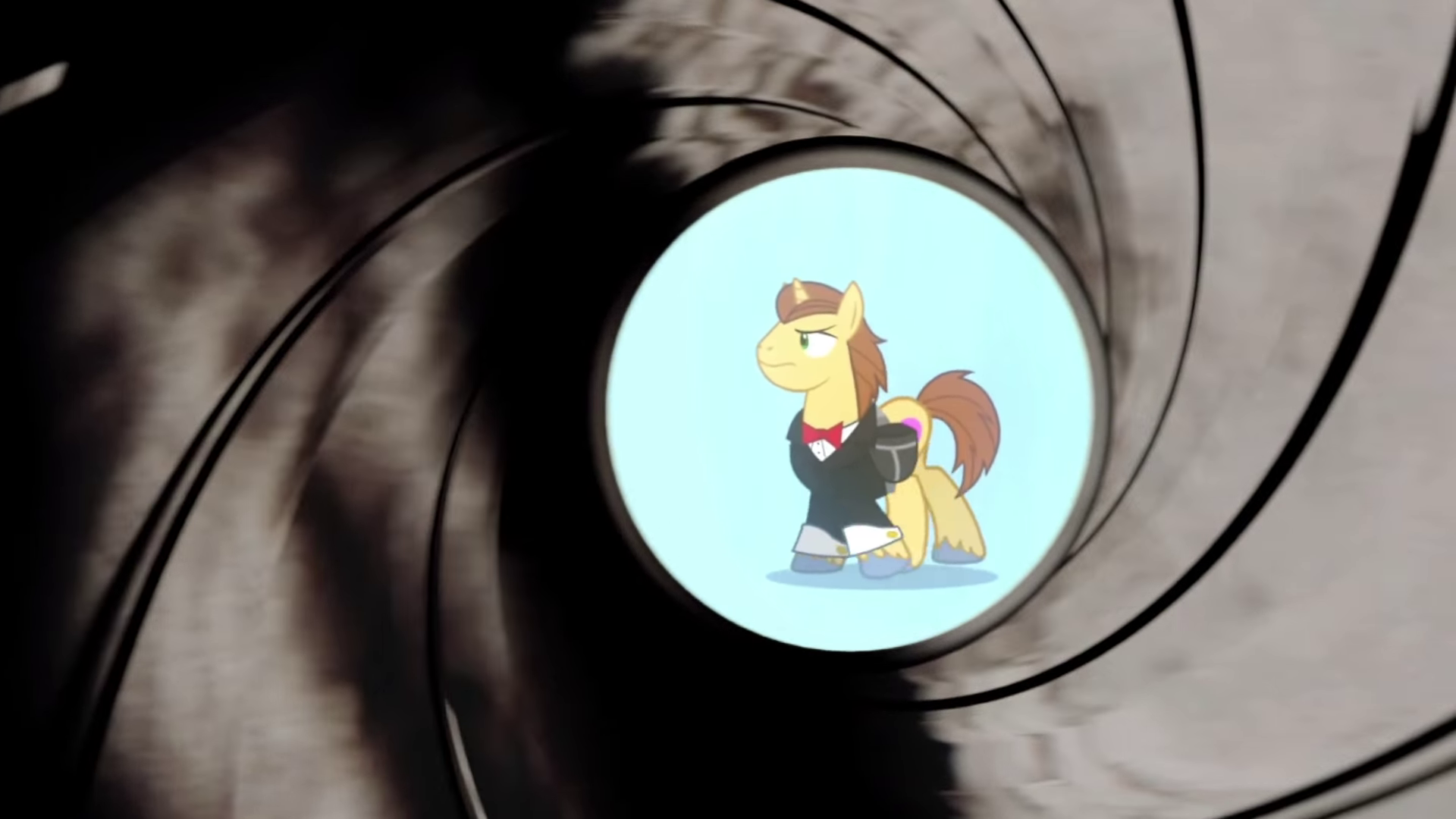 #2787832 - safe, edit, edited screencap, screencap, applejack, con mane, donut joe, fluttershy ...