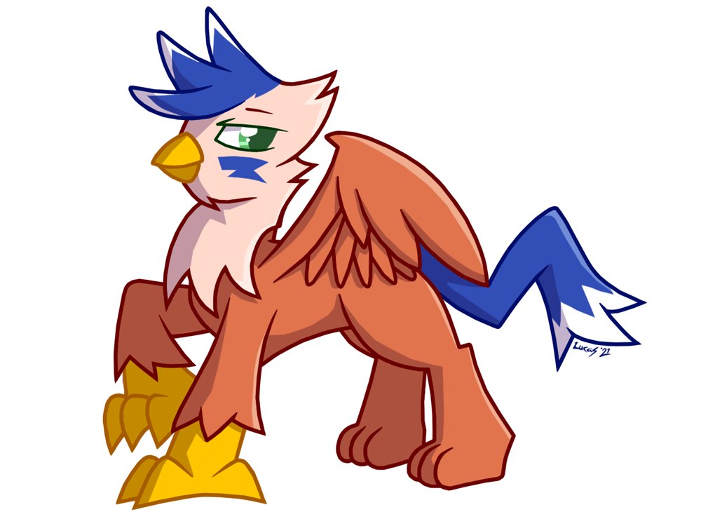 #2776803 - safe, artist:_lucasholt_, oc, oc only, oc:griffin, griffon ...