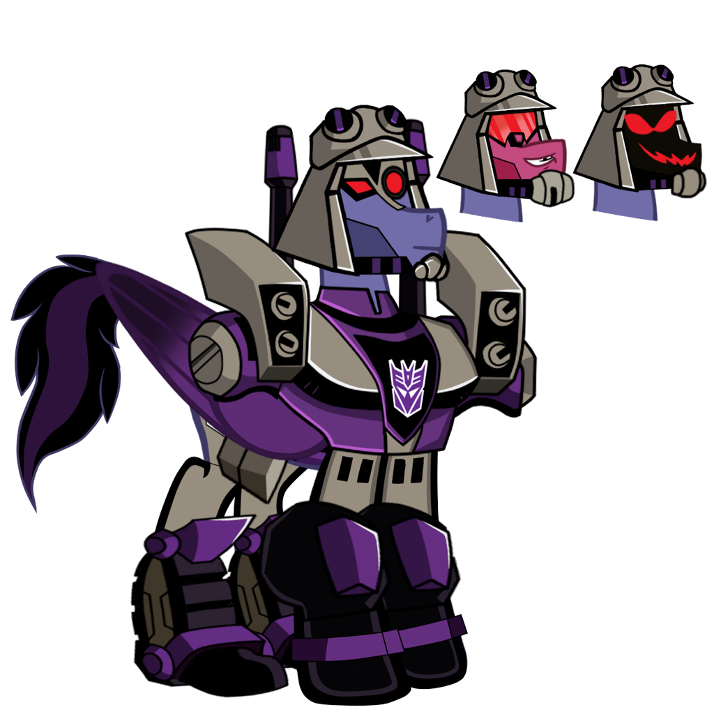 #2791163 - safe, artist:galeemlightseraphim, pony, robot, robot pony ...