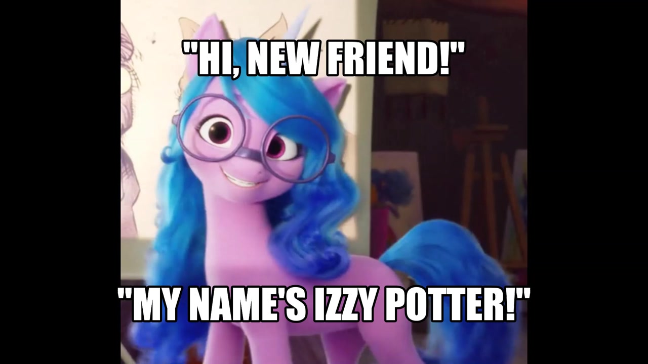 #2793278 - safe, edit, edited screencap, screencap, izzy moonbow, pony ...
