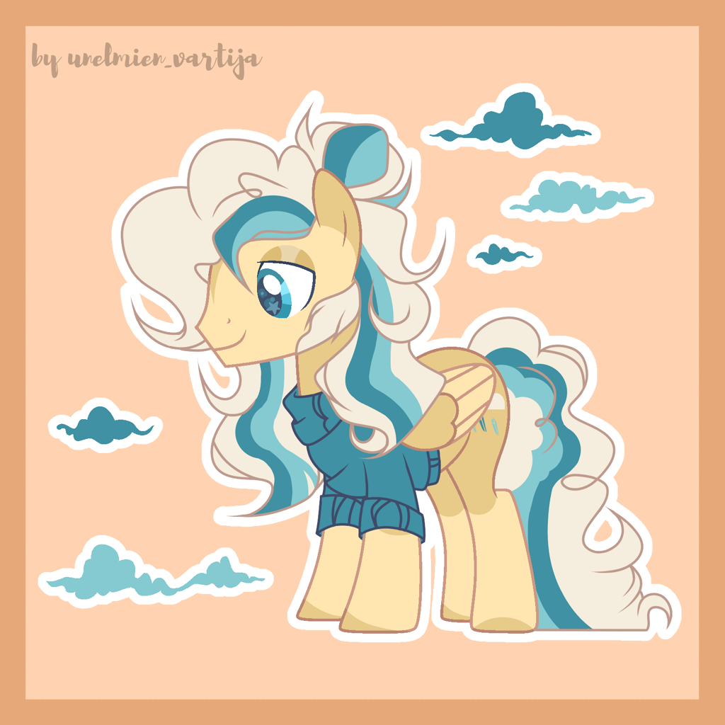 #2794343 - safe, artist:unelmienvartija, oc, oc only, pegasus, pony ...