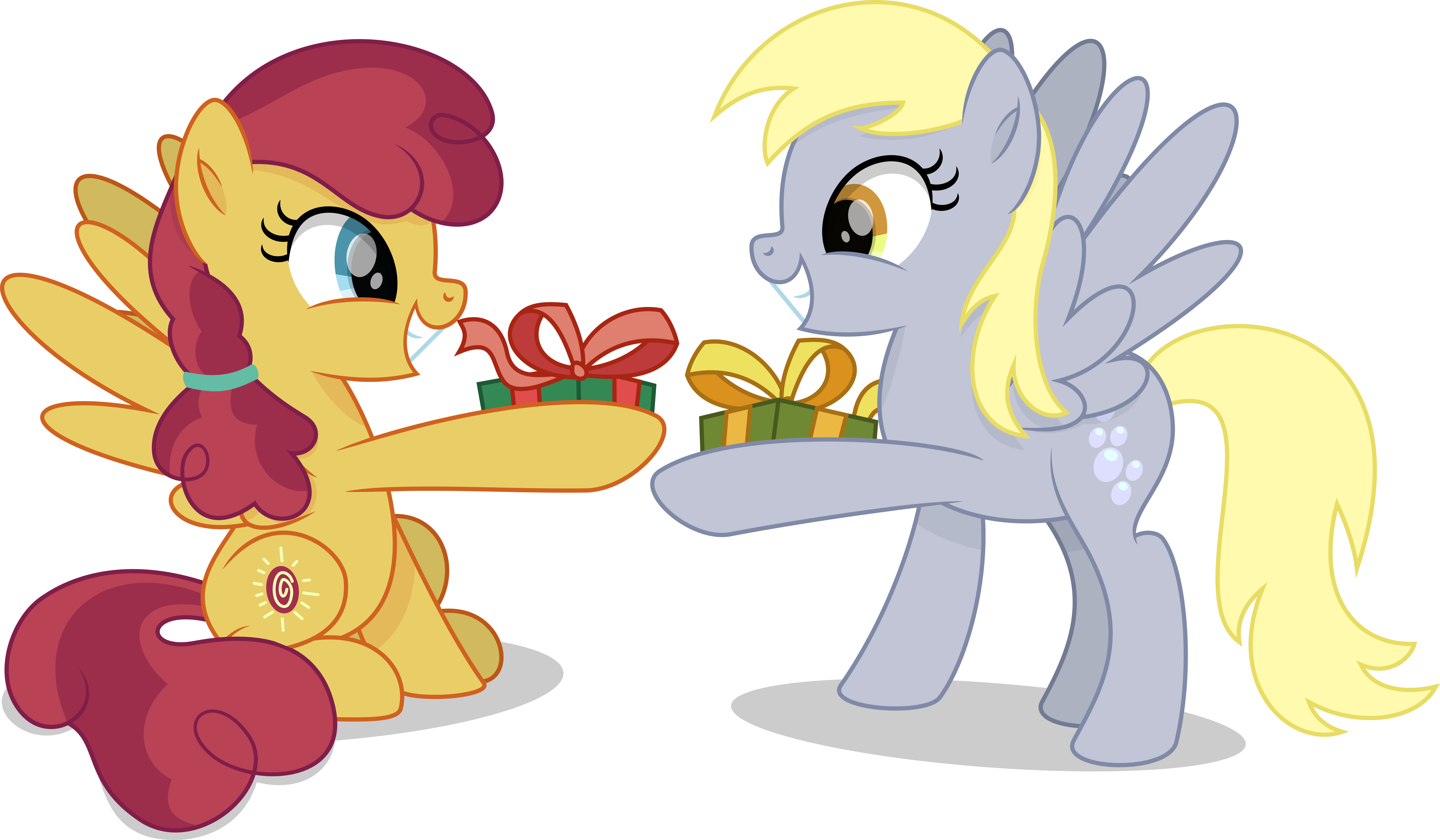 #2795368 - safe, artist:thatusualguy06, derpy hooves, sunny delivery ...