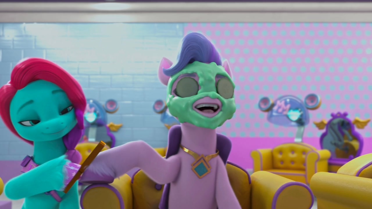 #2958318 - safe, screencap, jazz hooves, queen haven, earth pony ...