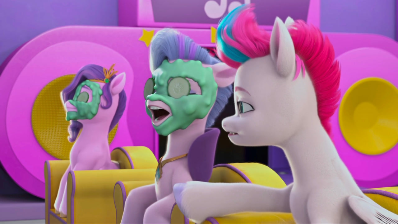 #2958322 - safe, screencap, pipp petals, queen haven, zipp storm ...