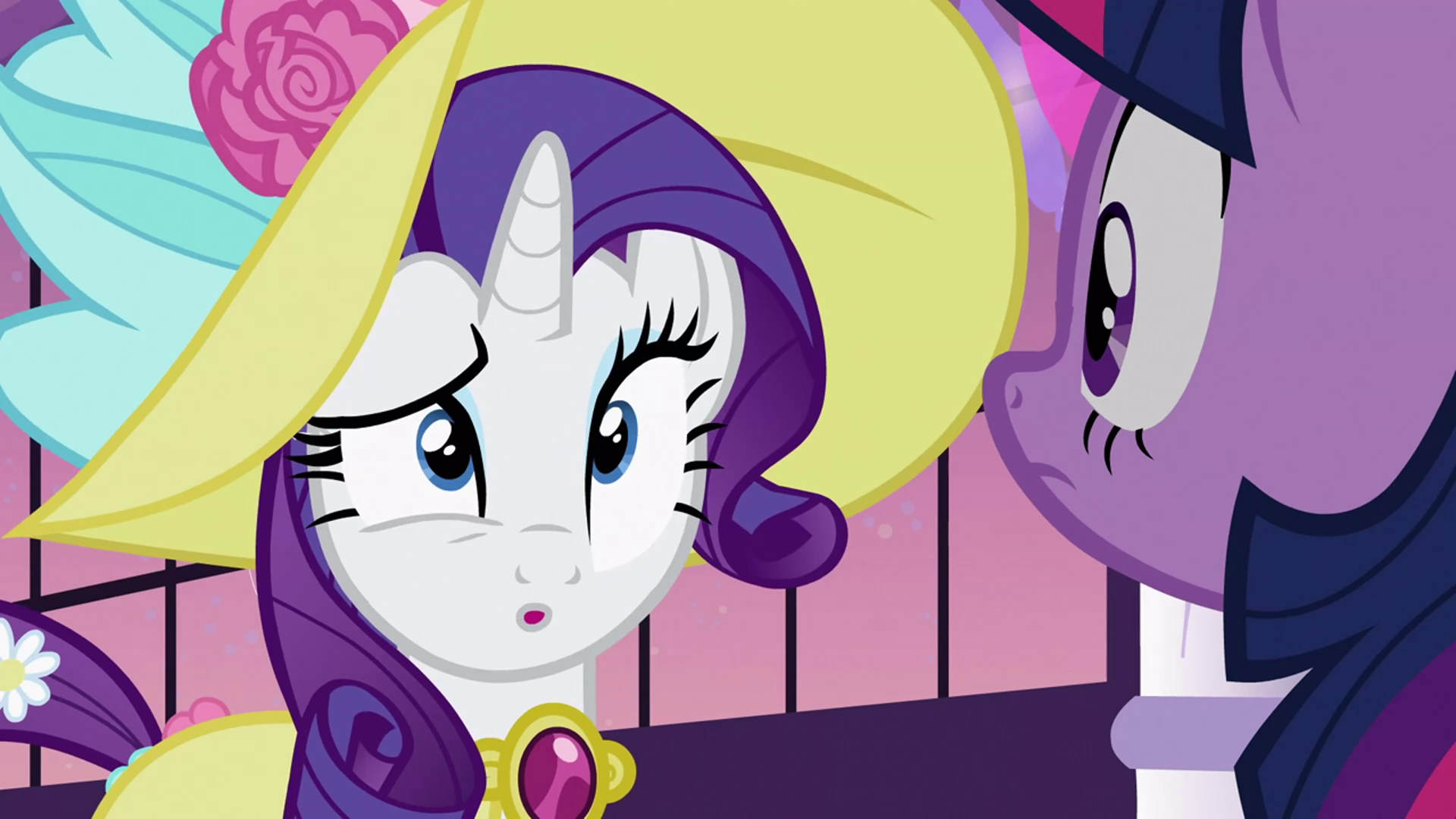 #2958344 - safe, screencap, rarity, twilight sparkle, pony, unicorn, g4 ...