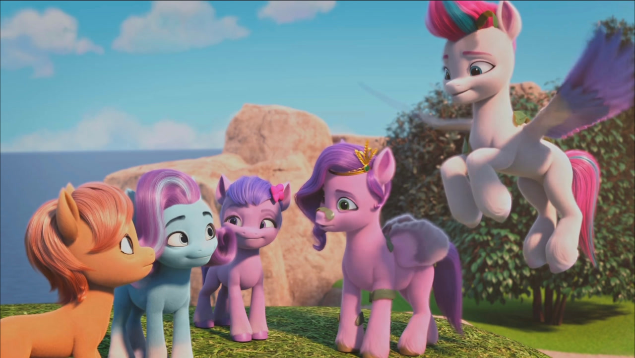 #2958627 - safe, screencap, glory (g5), pipp petals, zipp storm, earth pony, pegasus, pony ...