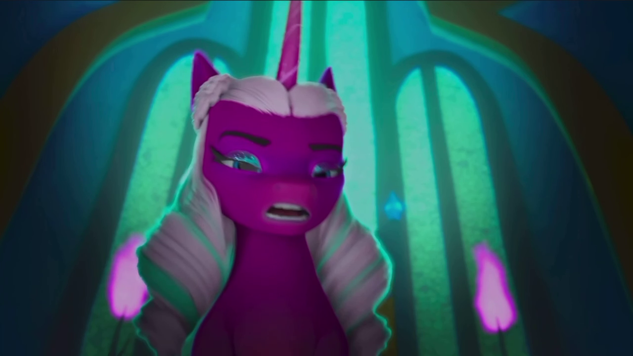 #2958656 - safe, screencap, misty brightdawn, opaline arcana, sunny starscout, alicorn, pony ...