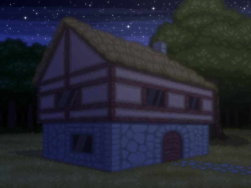 #2964304 - safe, artist:rangelost, cyoa:d20 pony, cyoa, house, night ...