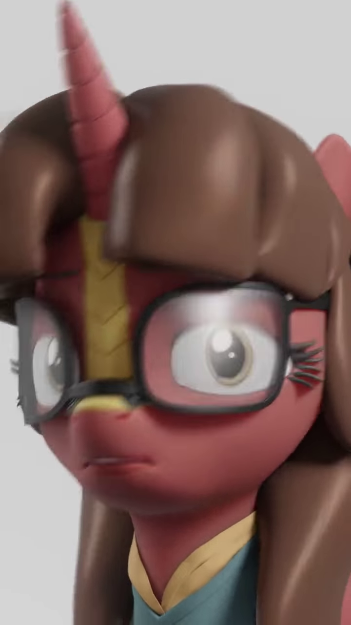 #2964380 - safe, artist:vinson1995, oc, oc:red river, kirin, 3d ...